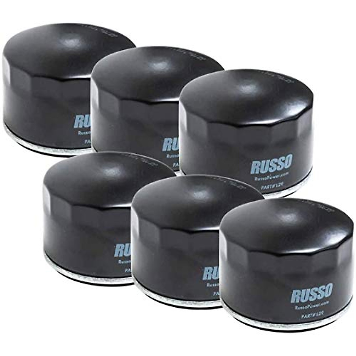 6 Pack Oil Filters Replacement for Briggs & Stratton 492056, 492932, 492932B, 492932S, 5049, 5049B, 5049H, 5049K, 5062K, 5076, 695396, 696854, 795137