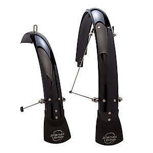 Planet Bike Hardcore bike fenders - 26" x 60mm (black) - max tire width 1.9" or 50mm