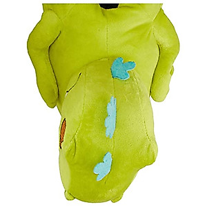 Nickelodeon Mens Rugrats Reptar Plush Slippers - Mens Classic Rugrats Reptar Plush Slippers 90s Slippers (Green, 11)