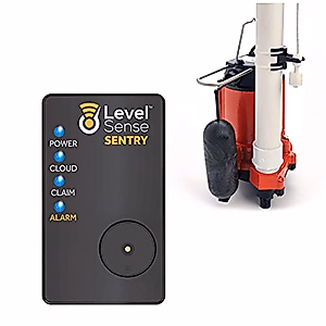 Level Sense Sentry WiFi Connected Sump Pump Alarm (w/Float Switch)