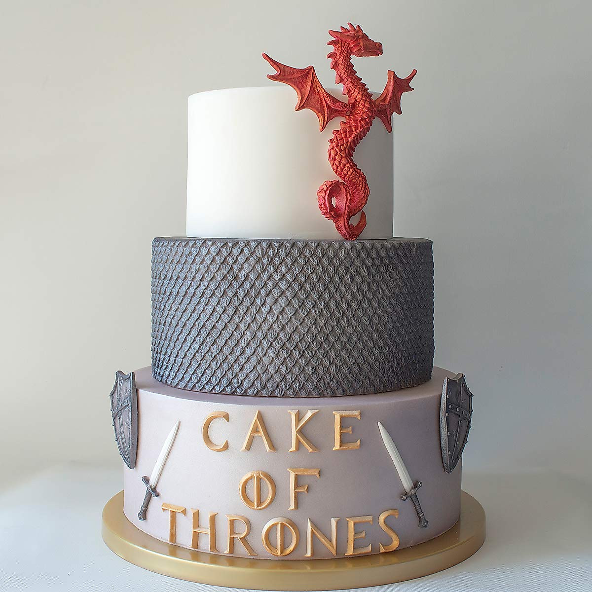 Katy Sue Continuous Dragon Scales Silicone Mold for Cake Decorating & Crafts - Texture Mat Size 6¾ x 5 inch; Each scale: ¼ x ¼ inch.