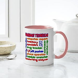 CafePress Pharmacy Technician Mug Ceramic Coffee Mug, Tea Cup 11 oz