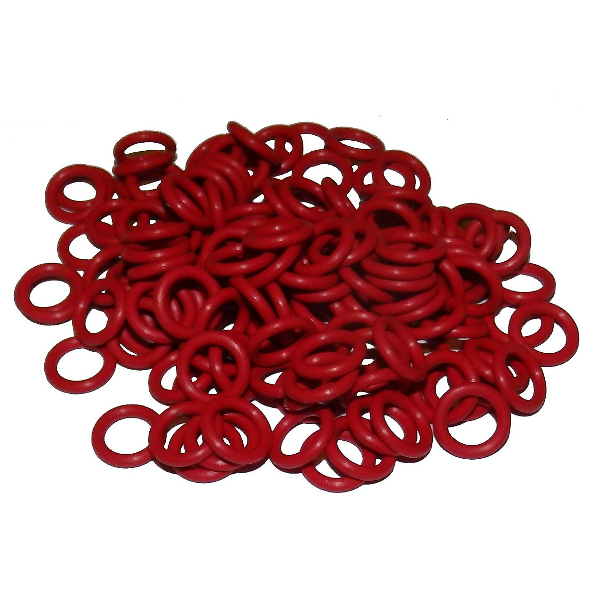 Captain O-Ring - Rubber Oring Keyboard Switch Dampeners/Sound Reducers Red [40A-L 0.2mm Reduction] (135 pcs w/Screen Cloth)