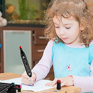 Acrylic Paint Markers,Acrylic Paint Pens Paint Markers,26 Colors Dual Tip Paint Pens For Rock Painting Wood Canvas Plastic Metal And Stone, Acrylic Dot Markers Pen For DIY Crafts Making Art Supplies