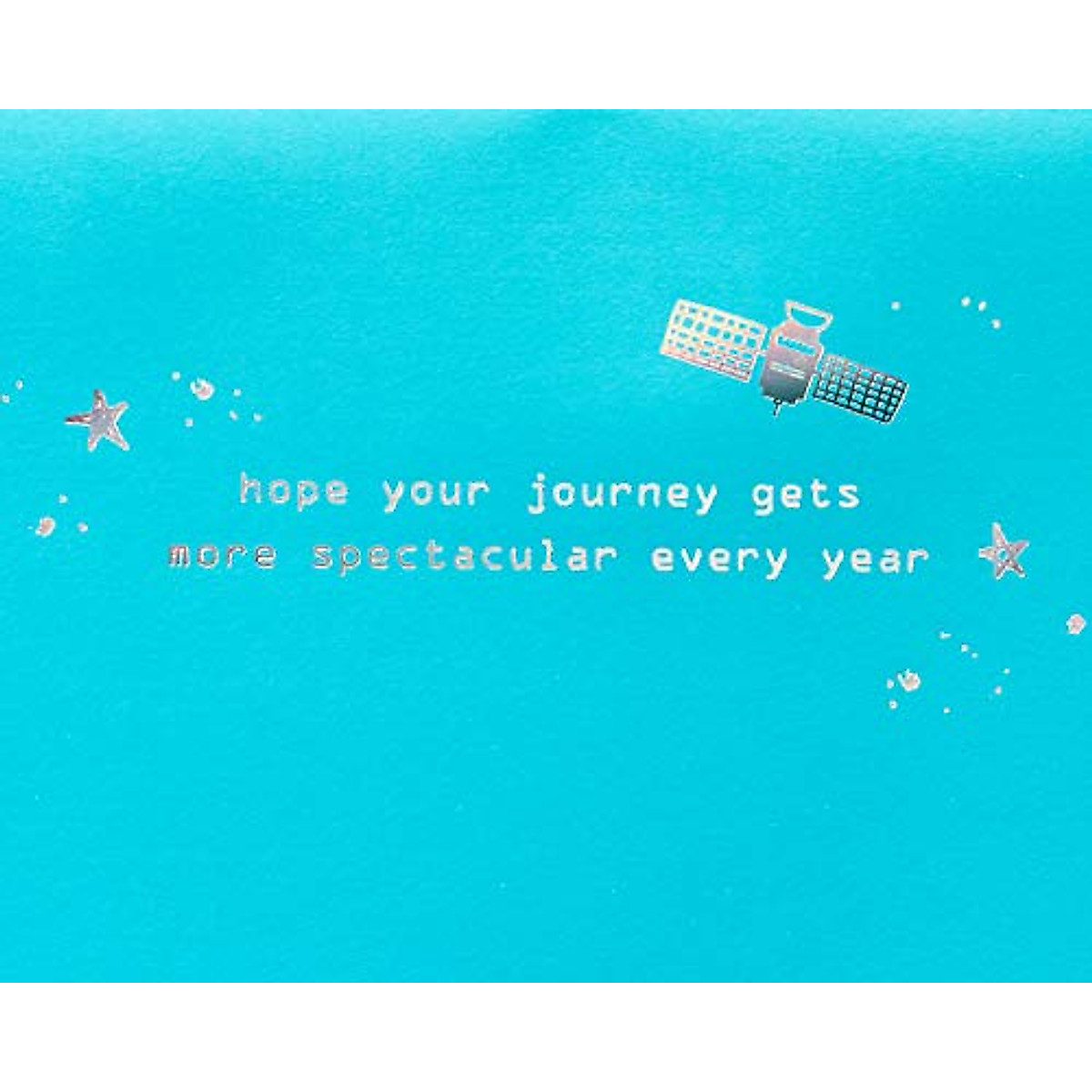 Papyrus Space Birthday Card (Journey Gets More Spectacular)