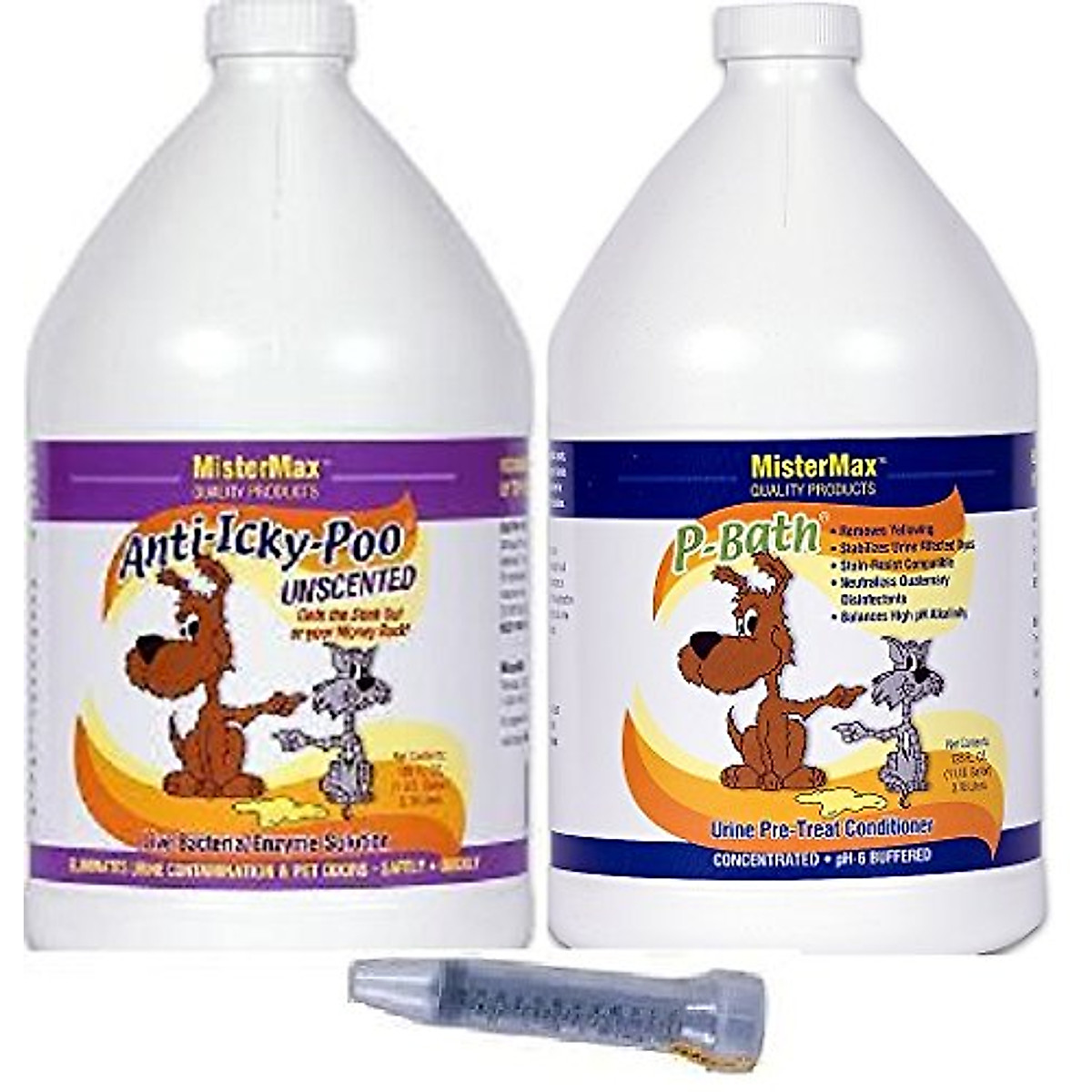Anti-Icky-Poo Unscented Starter Kit-Gallons by Mister Max