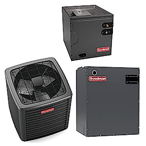 Goodman 5 Ton 14.3 SEER2 Heat Pump Horizontal System (2,000 CFM)