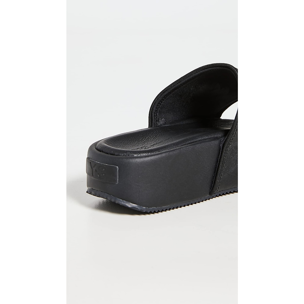 adidas Women's Y-3 Slides, Black/Black/Corewhite, 5.5 Medium US