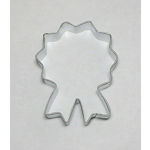 Cookie Cutters funny baking 3.5" Medallion Blue Ribbon Cookie Cutter Tin Steel County Country Fair Prize