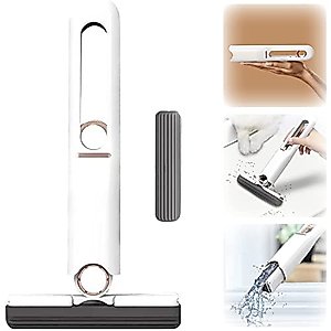 Mini Mops Floor Cleaning Sponge Squeeze Mop Household Cleaning Tools Home Car Portable Wiper Glass Screen Desk Cleaner Mop