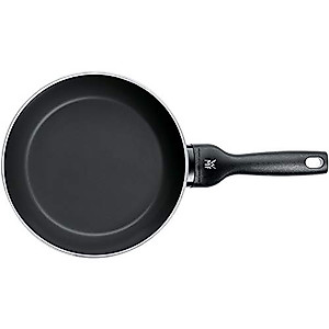 WMF Frying pan Coated Ø 24cm CeraDur Profi Pouring Rim Plastic Handle with Flame retardants Cromargan Stainless Steel CeraDur Suitable for Induction Hand wash
