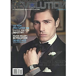 REVOLUTION MAGAZINE, RALPH LAUREN ART DECO WINTER, 2011 VOL. 21 ISSUE, 14