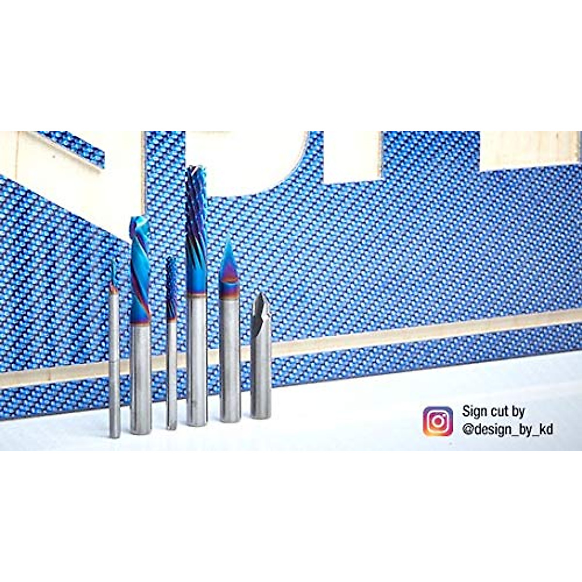 Amana Tool - 46225-K Solid Carbide Spiral Plunge Router Bit Down Cut 1/8 Dia x 13/16 x 1/4 Inch Shank, Spektra Extreme Tool Life Coated