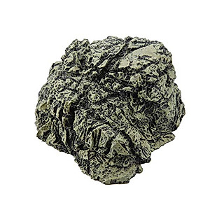 ciciglow Fish Hiding Cave Aquarium Turtle Reptile Basking Hide Habitat Shelter,Reptile Cave Huts Hideouts Place, for Aquarium Terrarium Decoration Ornament, High Simulation (Medium Turtle Cave)