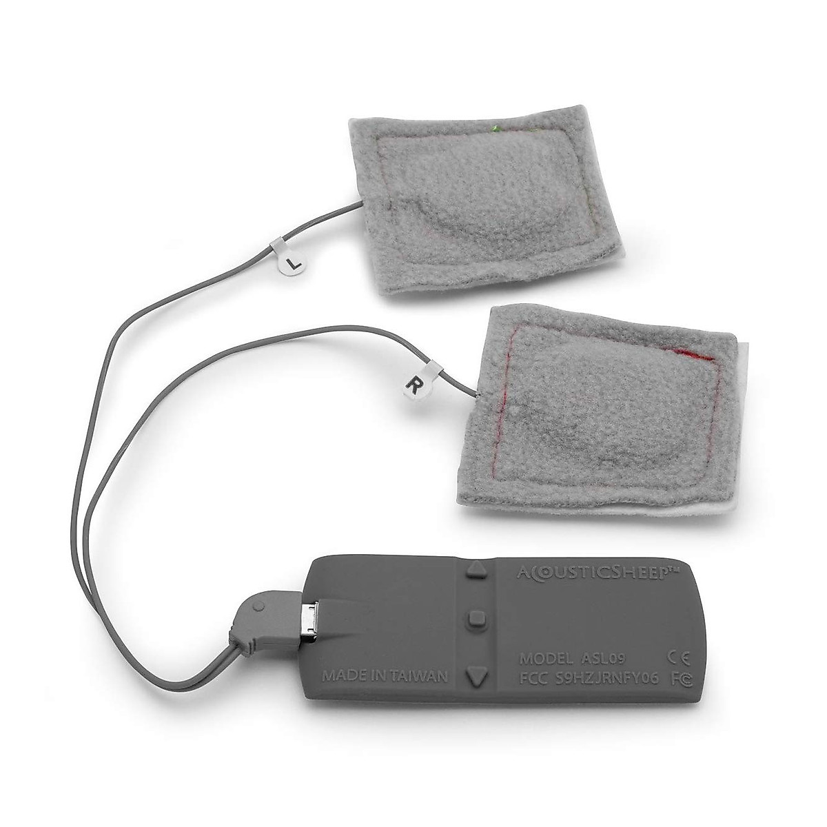 AcousticSheep SleepPhones Wireless | Bluetooth Headphones for Sleep, Travel, and More | The Original and Most Comfortable Headphones for Sleeping | Midnight Black - Fleece Fabric (Size M)