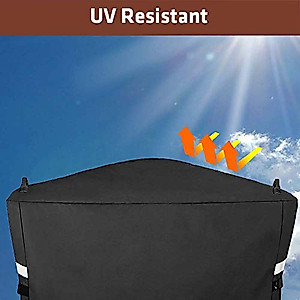 QuliMetal 6506 Cast Iron Griddle and 7112 Grill Cover for Weber Q300, Q320, Q3000 Series Gas Grills Accessories