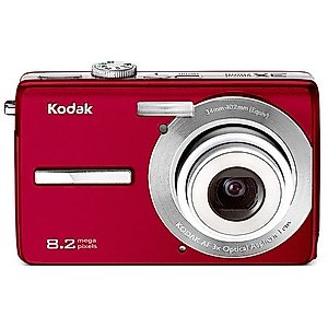 Kodak Easyshare M863 8.2 MP Digital Camera with 3xOptical Zoom (Red)