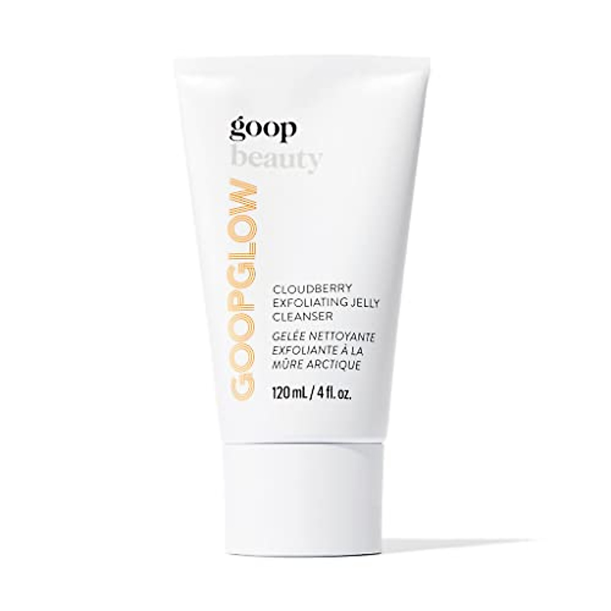 goop Beauty Exfoliating Jelly Cleanser | Face Wash to Clean, Smooth, & Brighten Skin | Squalane, Kakadu Plum, & Vitamin C Face Wash | 4 fl oz | Moisturizes & Smooths Skin | Paraben & Silicone Free