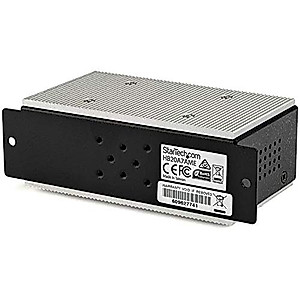 StarTech.com 7-Port USB 2.0 Hub - Metal Industrial USB-A Hub with ESD & 350W Surge Protection - Extended Operating Temp -40 to 185°F - Din Rail/Wall/Desk Mountable - USB Expander Hub, TAA