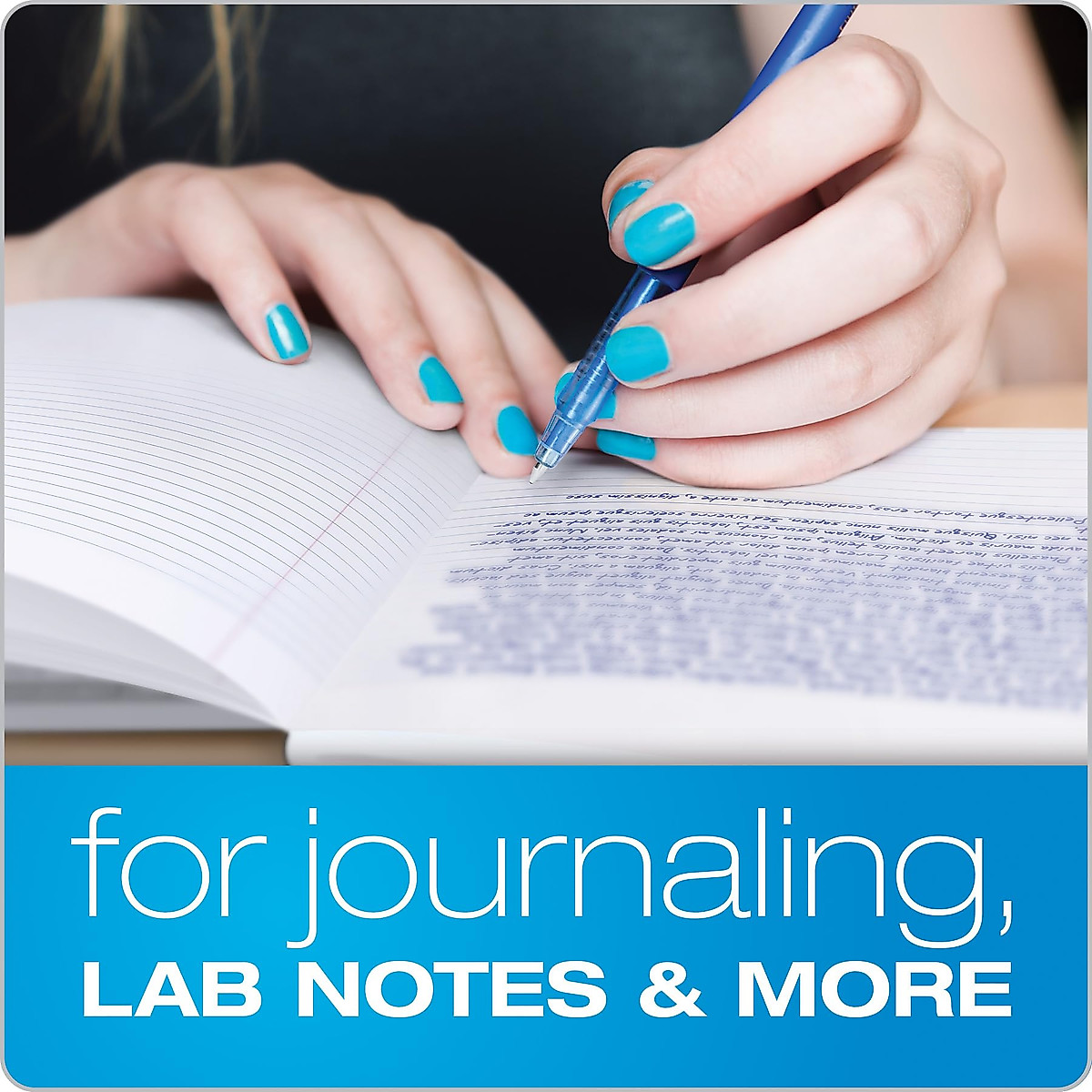 Oxford Composition Notebooks, College Ruled Paper, 9-3/4" x 7-1/2", Black Marble Covers, 100 Sheets, 12 per Pack (63796)