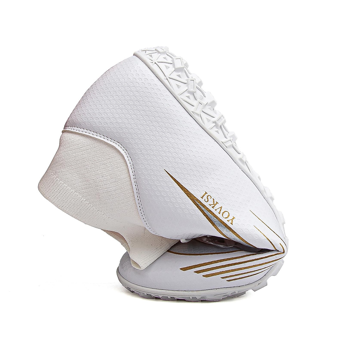 Indoor Soccer Shoes Mens Soccer Cleats Women Turf Soccer Shoes Men Zapatos de Futbol para Hombres Football Cleats Women Tacos de Futbol para Hombre Tacos de Futbol Futsal Shoes High Top Shoes TF