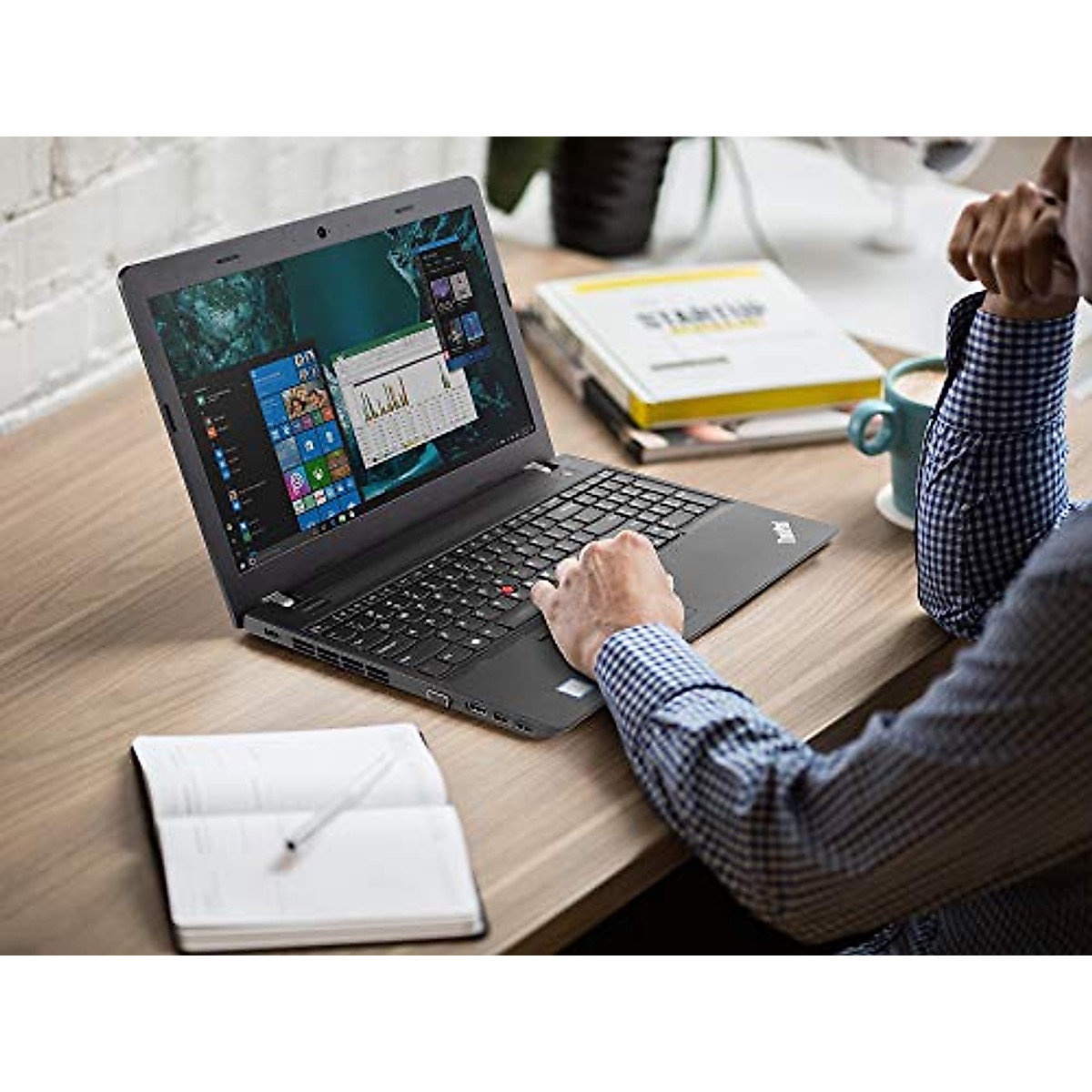 Lenovo ThinkPad E570 Laptop, 15.6 HD Display, Intel Core i5-7200U Upto 3.1GHz, 8GB RAM, 512GB NVMe SSD + 1TB HDD, DVDRW, VGA, HDMI, Card Reader, Wi-Fi, Bluetooth, Windows 10 Pro (Renewed)