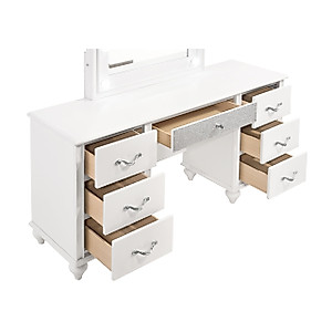 Coaster Home Furnishings Vanity Table & Mirror
