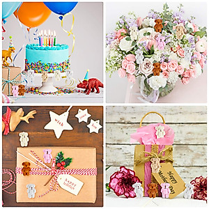 Skylety 20 Pcs Tiny Stuffed Bears 6 cm Mini Plush Toy Bears for Keychain Small Soft Jointed Bears Doll Gift for Valentine's Day Birthday Graduation Wedding Baby Shower Party Favors