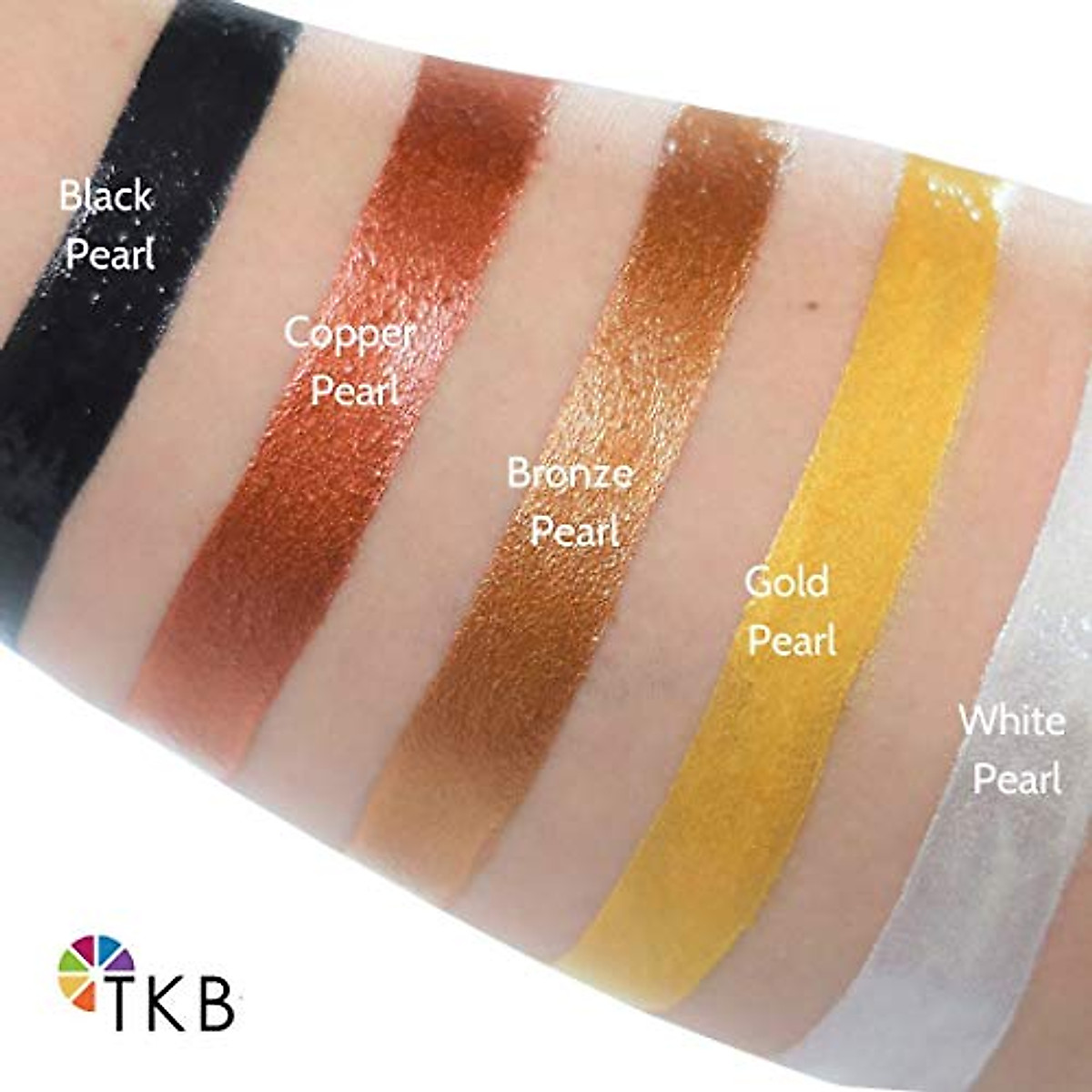 TKB Lip Liquid Color | Liquid Lip Color for TKB Gloss Base, DIY Lip Gloss, Pigmented Lip Gloss and Lipstick Colorant, Made in USA (1floz (30ml), Bronze Pearl)