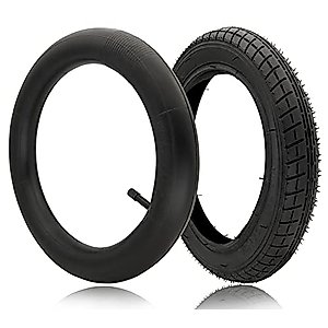 12 1/2 x2 1/4 Tire and Tube Set, 12.5 x 2.25 Bike Tire Compatible for Razor Pocket Mod Dirt Bike Currie Schwinn GT IZIP eZip MX125 Dirt Rocket, Replacement Kids Bike Tires 12.5 x 2.25
