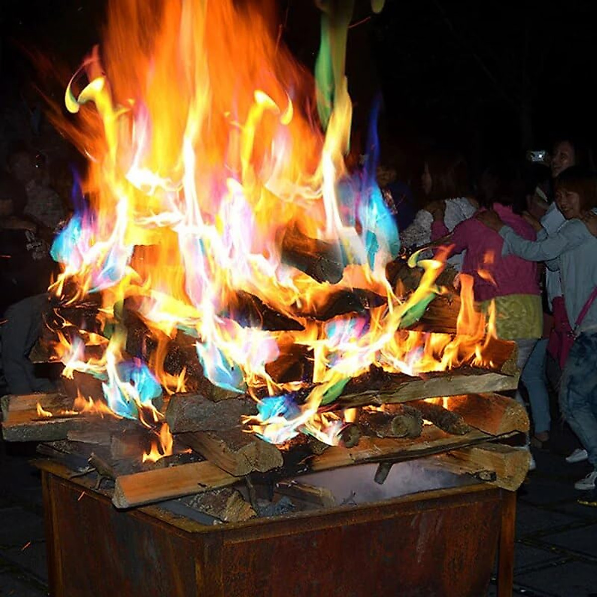 Magical Flame Starters | Quick Start Firestart and Cubes (12 firelighters)