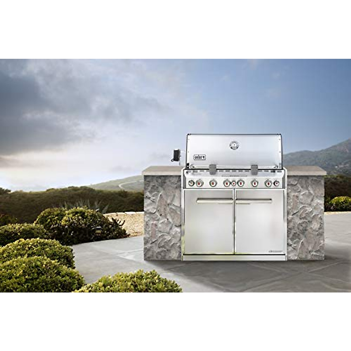 WEBER Summit S-660 Built-In Natural Gas Stainless Steel Grill (7460001)
