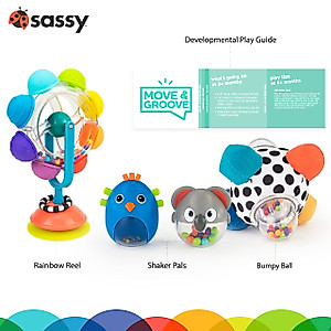 Sassy Move &amp; Groove Baby Box - 6+ Months