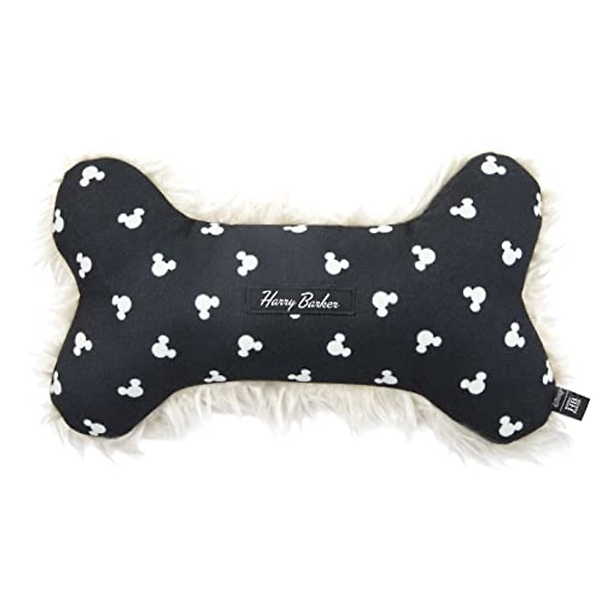 Harry Barker Disney Mickey Mouse Fun Rope and Bone Toys, Black (04-3375-27)