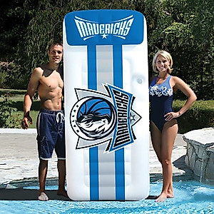 Poolmaster Dallas Mavericks NBA Swimming Pool Float, Giant Mattress