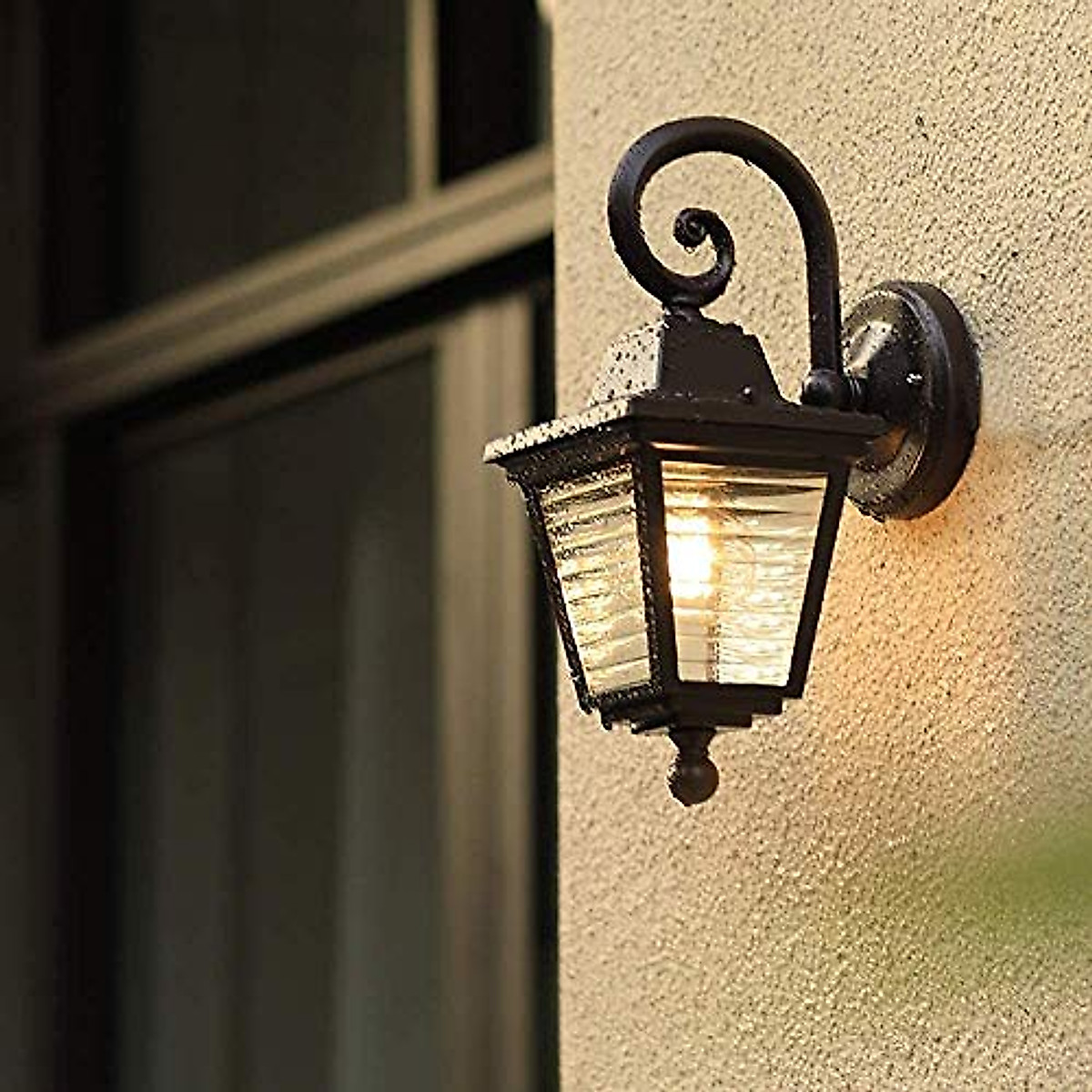 ZPTECH Outdoor wall light Wall Spotlights Outdoor Waterproof Corridor Garden Villa Balcony AisleWall Spotlights Outdoor Creative Home Courtyard Gate TerraceWall Spotlights High Taste Hanging Wall Moun
