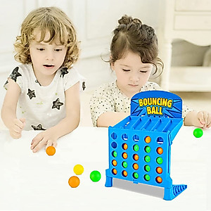 YEIBOBO ! Bounce Balls Shots Game Bounce 4 in a Row