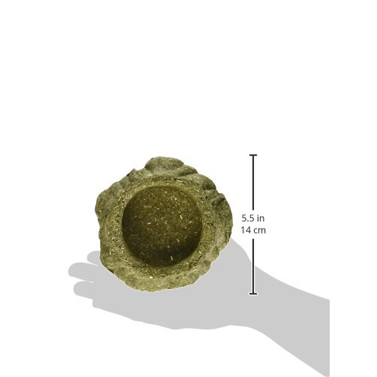 Kaytee Premium Timothy Hay Chew-A-Bowl for Rabbits, Guinea Pigs, and Chinchillas