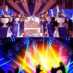 OMTO MR16 3W RGB Color Changing Spotlight with IR Remote Control Mood Ambiance Lighting Colorful LED Light Bulbs,Landscape Lighting Dimmable 12V (Pack of 5)