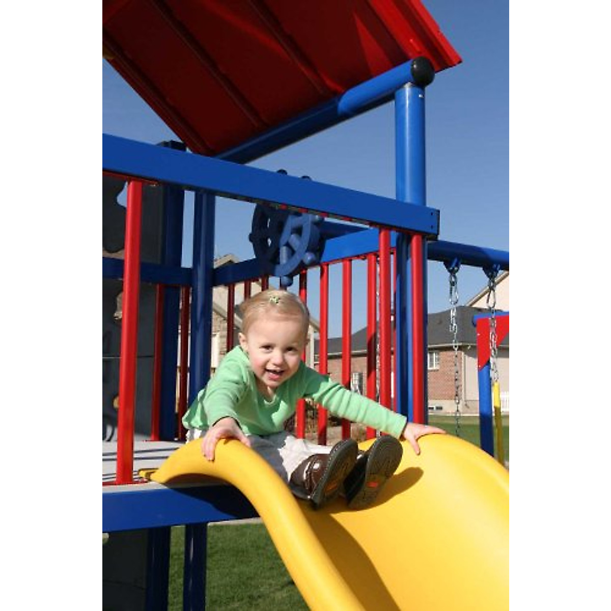 Lifetime 90137 A frame Playset; primary colors