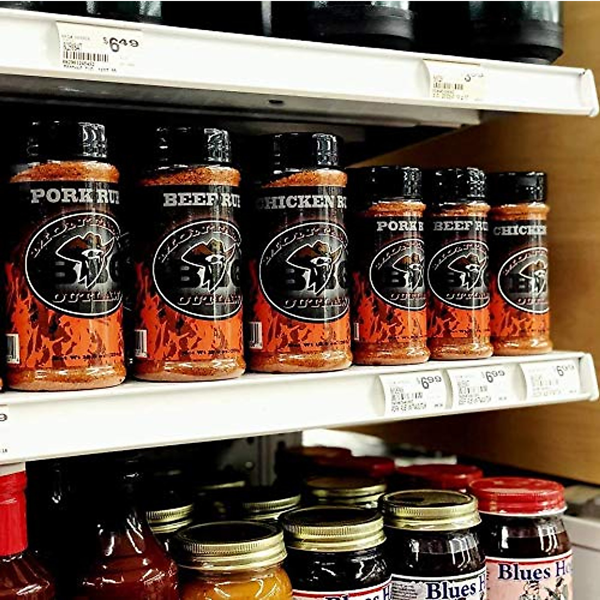 MONTANA OUTLAW Black Pepper, Salt and Paprika Beef Rub 7 oz.