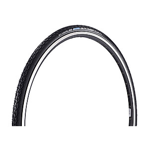 Schwalbe Delta Cruiser Plus HS 431 SBC Bicycle Tire - Wire Bead (Black-Reflex - 28 x 1 1/2)