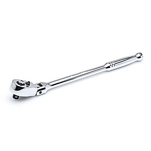 Crescent 3/8" Drive 72 Tooth Quick Release Flex Head Teardrop Ratchet 11-1/4" - CRW10