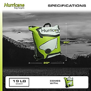 Field Logic Hurricane Bag Archery Target 20", Neon Green