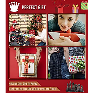 Vonset Core L6 Computer Chess Game Electronic Chess Set Computer Chess Board with LED Light Chess Computer for Adults and Kids with Double Queen Pieces for Beginners