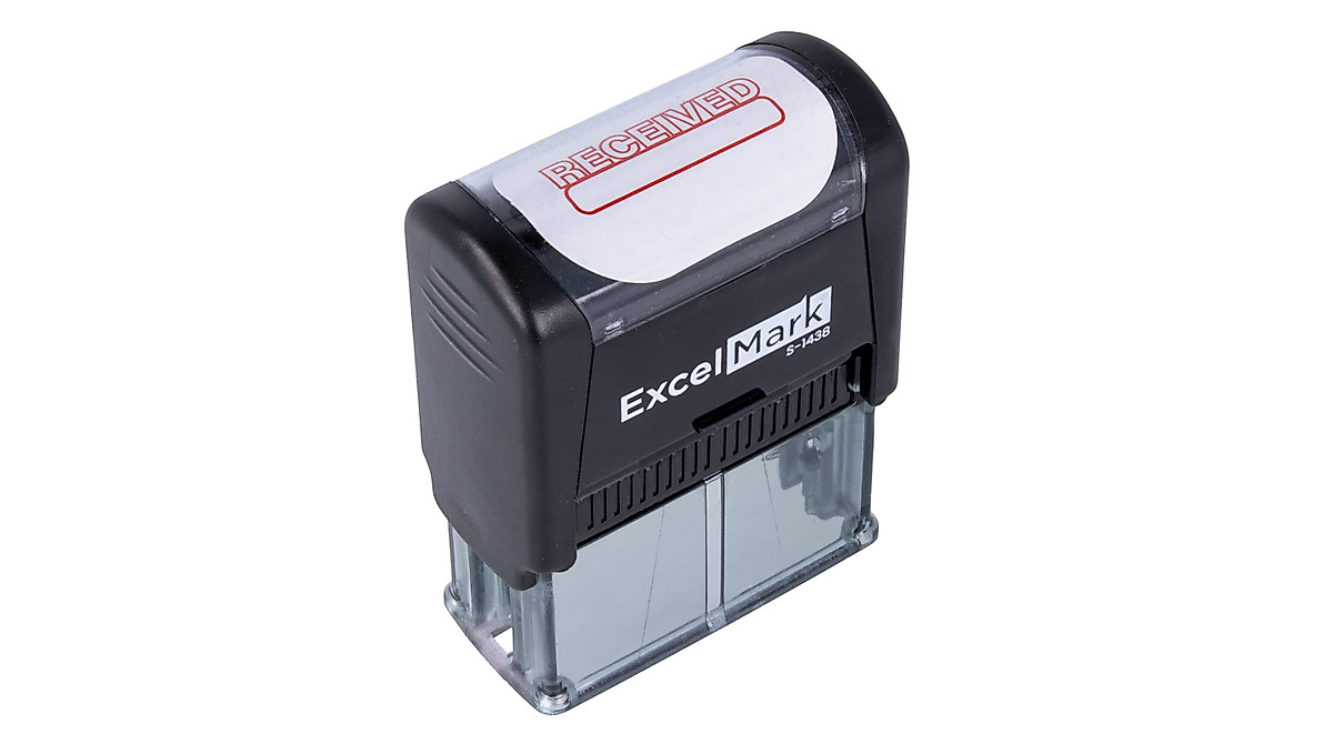 ExcelMark Self Inking Rubber Stamp - Received