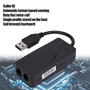 Normal Dial up Modem,Fax Modem Dual Port USB2.0 56K External Modem Driver for Win 98,2000,ME,XP,Vista,CE5.0,10,8.1,8,7,Support Dial The Internet,Automatically Send,Receive Faxes