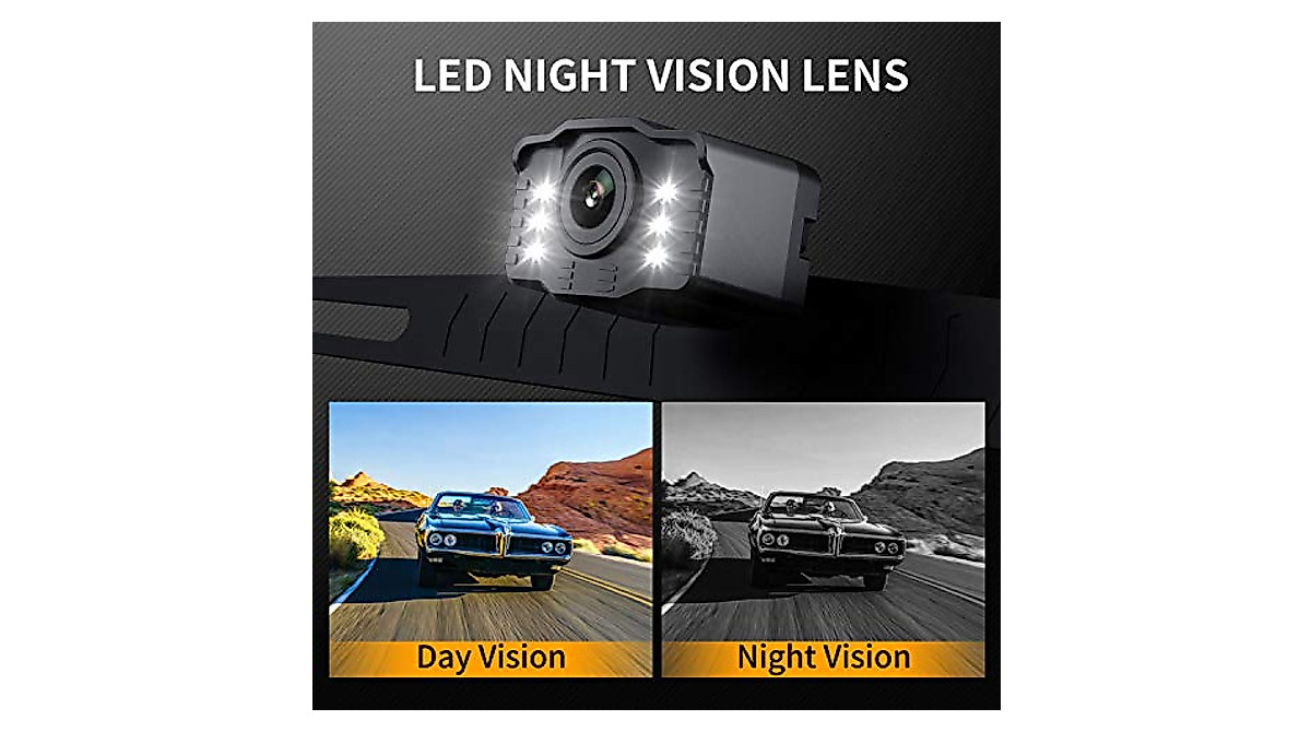 Xroose S2 HD Wired Backup Camera - Wide View & Night Vision