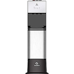 Avalon A3BLK Self Cleaning Bottom Loading Water Cooler Dispenser & Water Cooler Dispenser Base, Pedestal Height Extender for Bottom Loading and Bottleless Models, Base-BLK