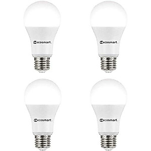 Ecosmart 4 Pack LED Daylight 14.5 watt A19 Bulbs 100 watt Replacement
